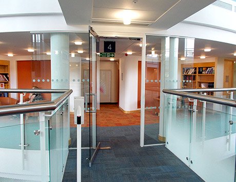 Glass Doors With Sensor - Access Technologies